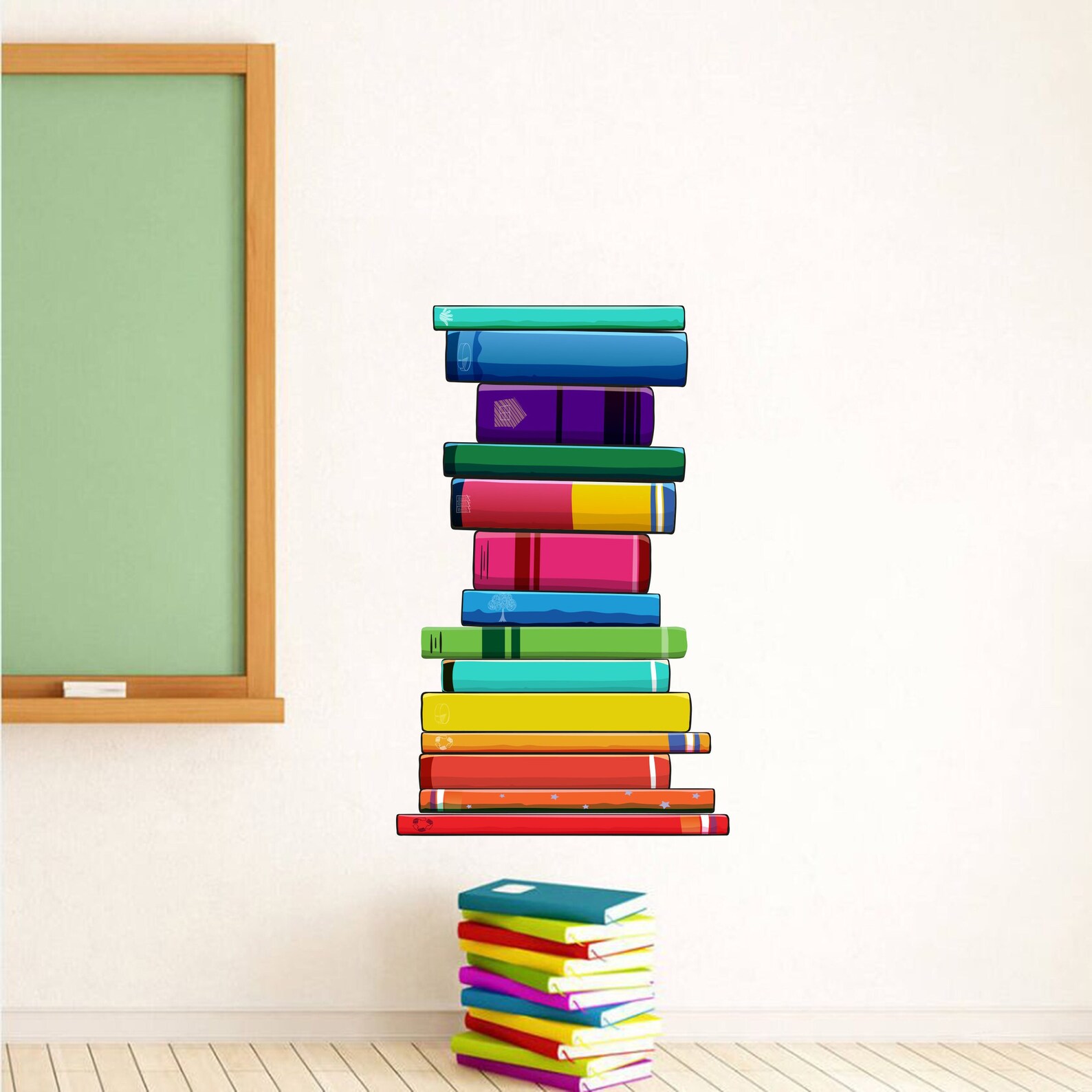 Books Vinyl Wall Art Decal for Home Library Wall Decal - Etsy