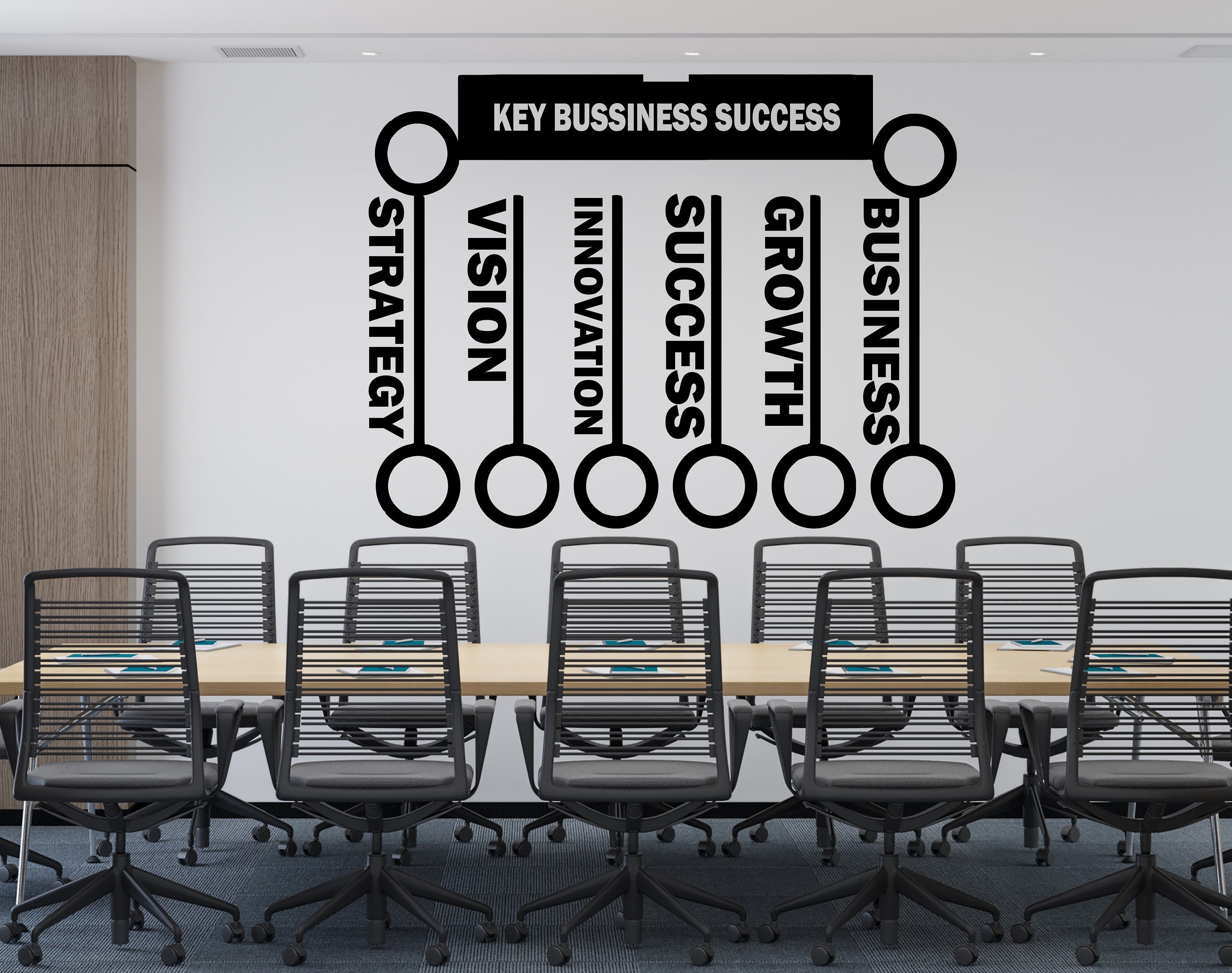 Work Office Wall Decal Business Wall Decal Decoration Office - Etsy