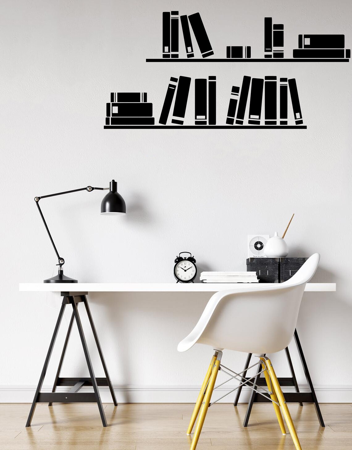 Books Vinyl Wall Art Decal for Home Library Wall Decal - Etsy