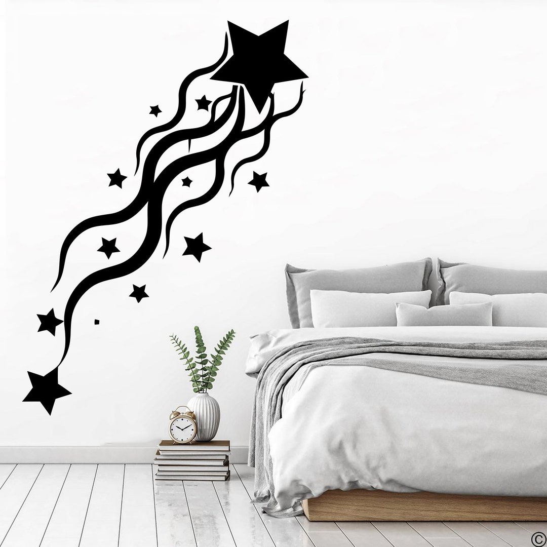 Kids Room Stars Decoration Wall Decal Stickers Wall Art Decor Stars ...