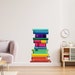 Books Vinyl Wall Art Decal for Home, Library Wall Decal, Education ...