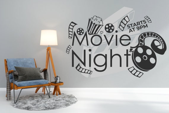 Movie Wall Decals Movie Wall Decals Wall Decal Enjoy The Show