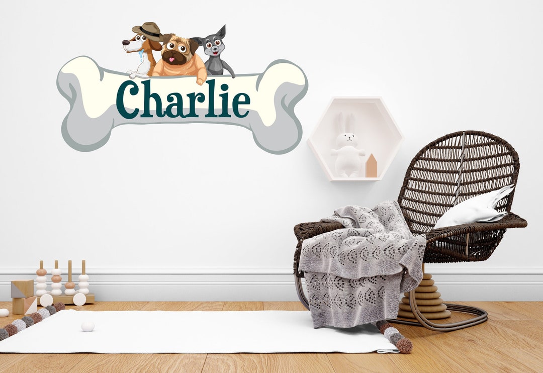 Dog Wall Decals, Grooming Wall Decor, Veterinary Decals, Pet Lover Gift ...