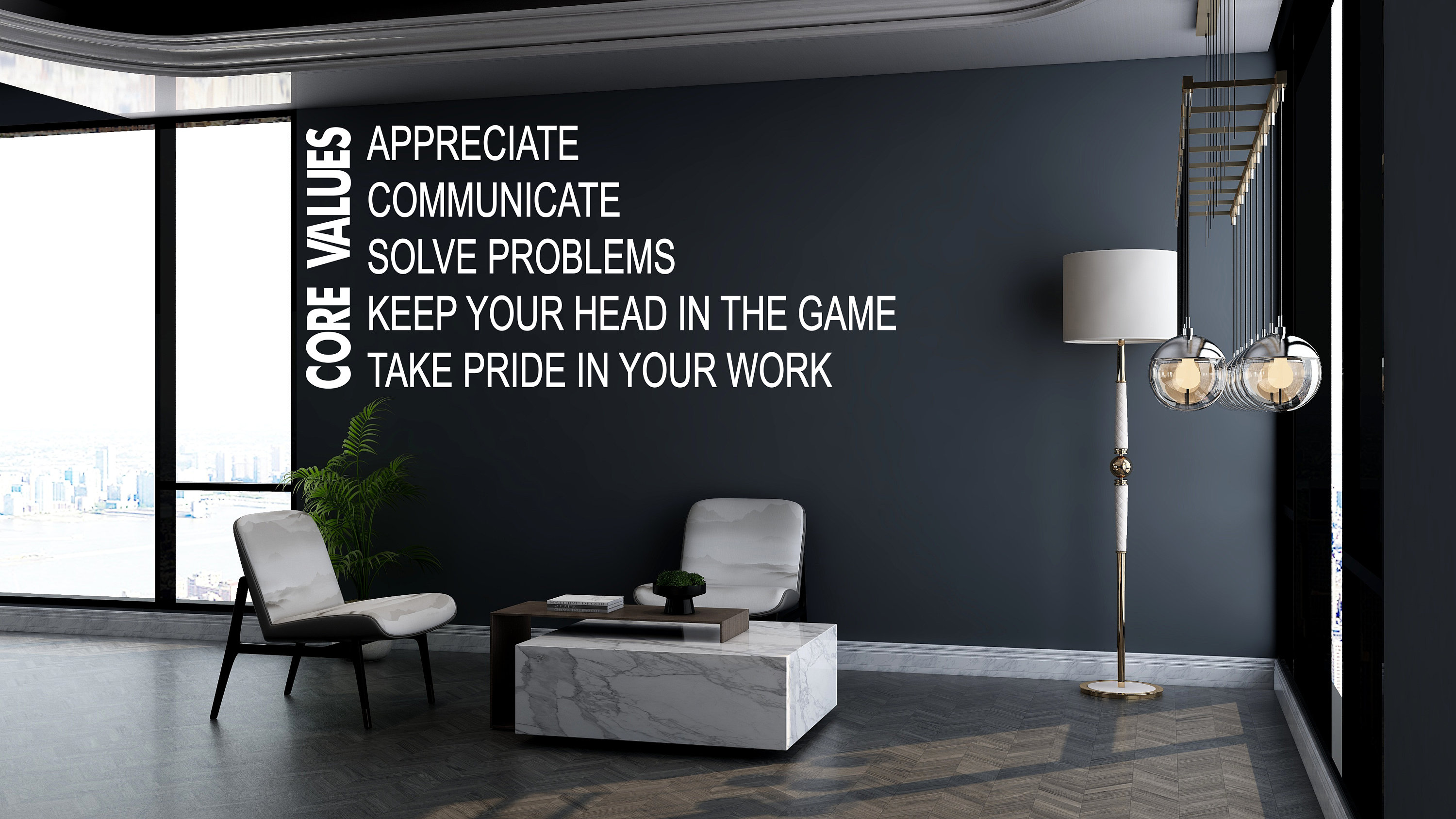 Core Values Our Values Office Wall Art Motivational Inspiring - Etsy ...