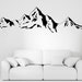 Mountain Wall Decals, Mountain Murals, Mountain Wall Decor, Mountain ...