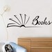 Books Vinyl Wall Art Decal, Book Wall Decor, Reading Room, Nurseries ...