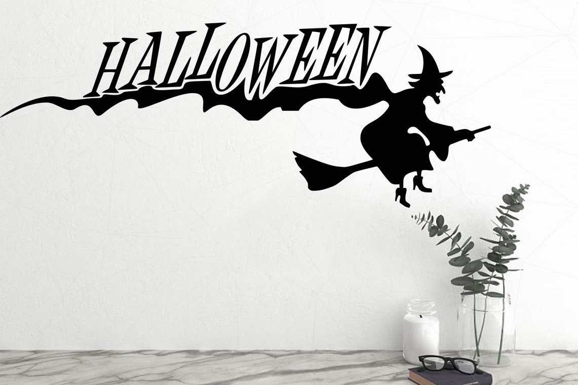 Halloween Decorations Halloween Party Decor Flying Witch | Etsy