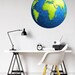 Earth Wall Decals,globe Planet Wall Decal,world Map Wall Decal,globe ...