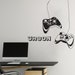 Custom Controller Decal Gamer Wall Decor Customized Gamer Kids - Etsy