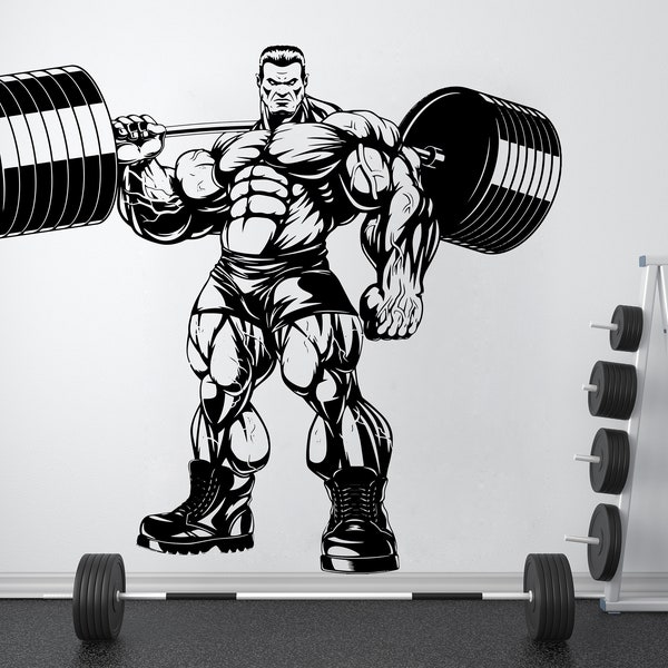 Gym Decal Art - Etsy