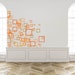 Squares Wall Decal, Square Wall Sticker Office Decor, Geometric Wall ...