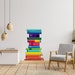 Books Vinyl Wall Art Decal for Home, Library Wall Decal, Education ...