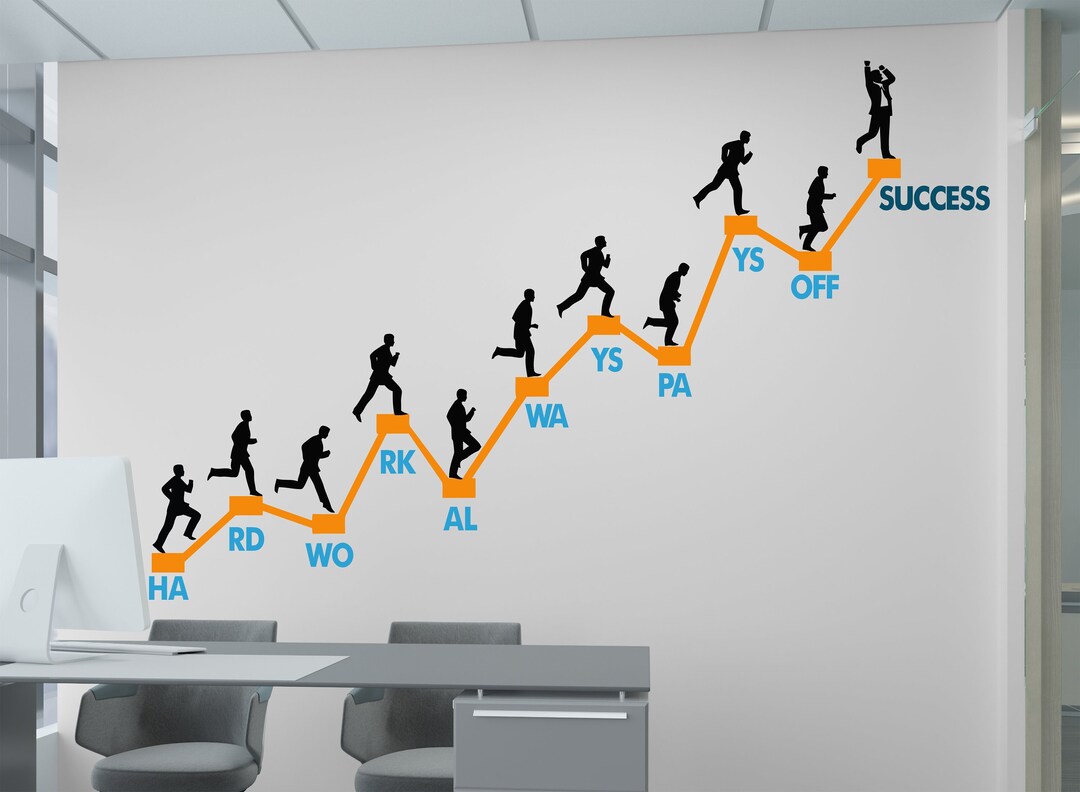 Work Office Wall Decal, Business Wall Decal Decoration, Office Wall ...
