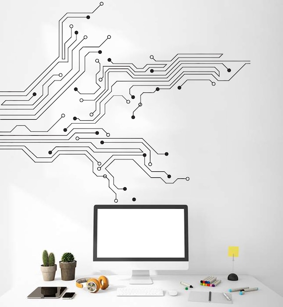 Home Décor Wall Décor Wall Decals & Murals Gamer Room Decal Computer IT ...