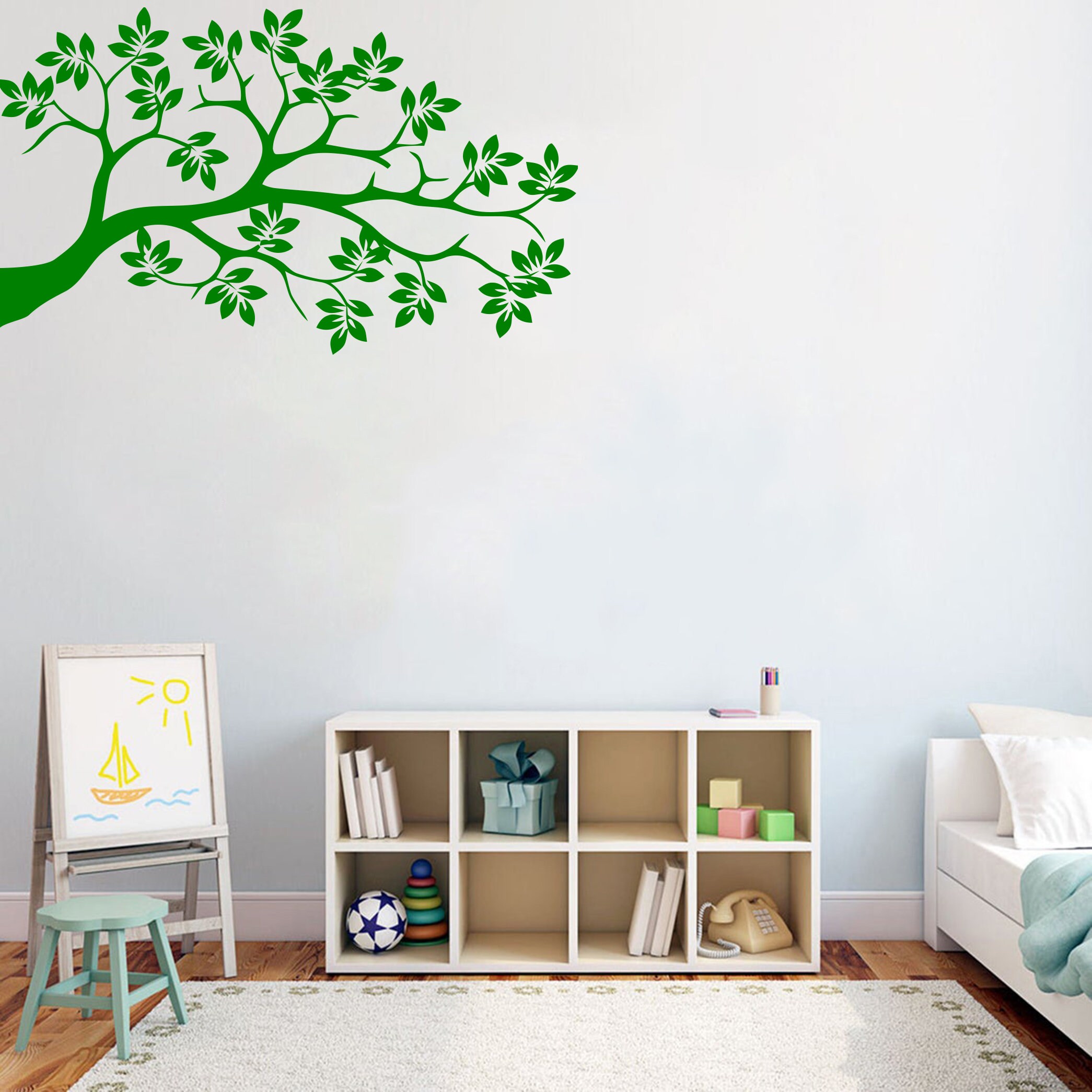 Tree Wall Decal Trees Vinyl Sticker Tree Leaf Decor Tree | Etsy