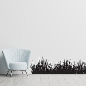 Grass Wall Decor, Grass Wall Decal Border, Nursery Wall Decal, Room ...