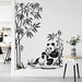 Panda Wall Decal Bamboo Tree Wall Art Nursery Wall Art - Etsy