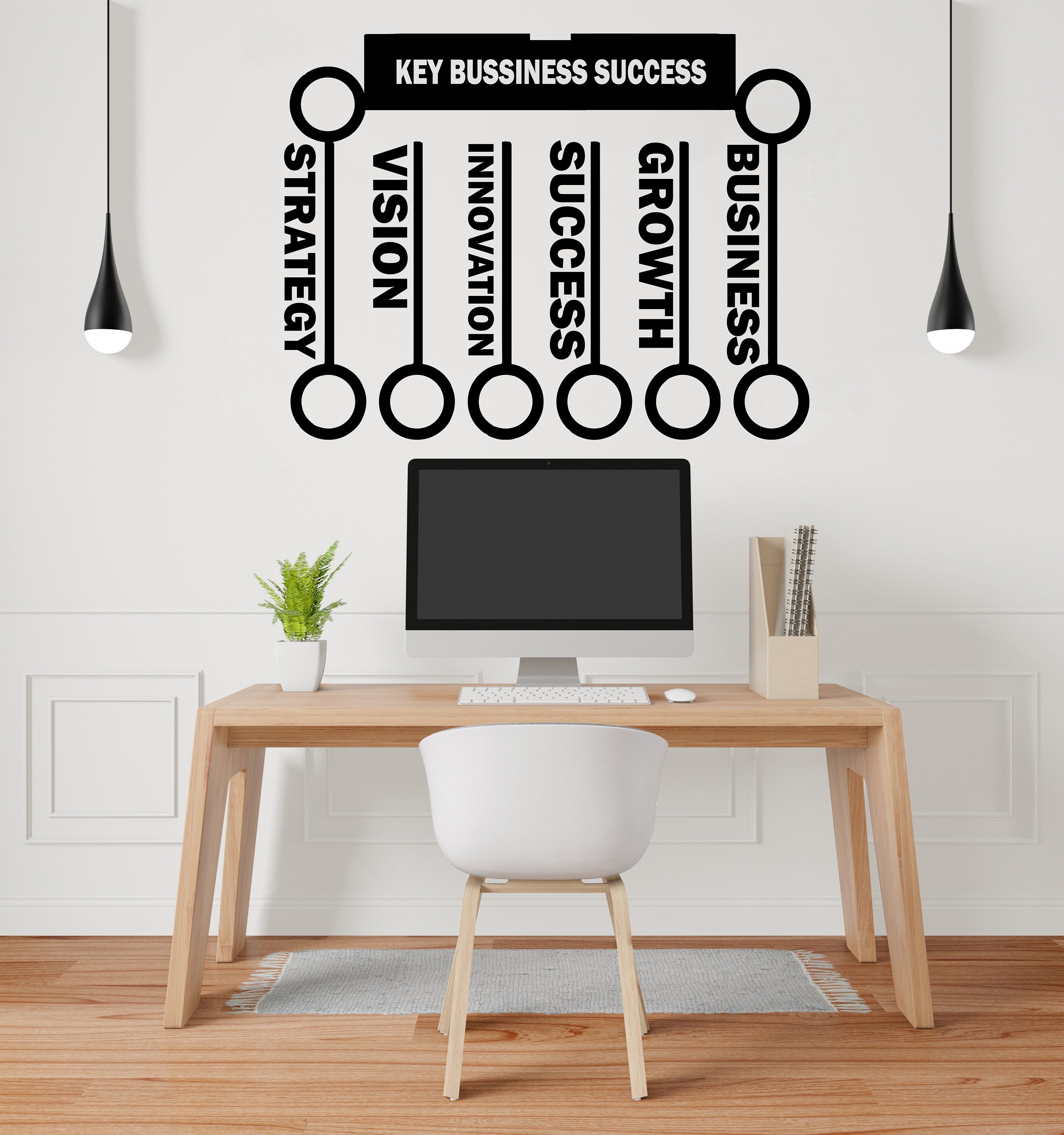 Work Office Wall Decal Business Wall Decal Decoration Office - Etsy