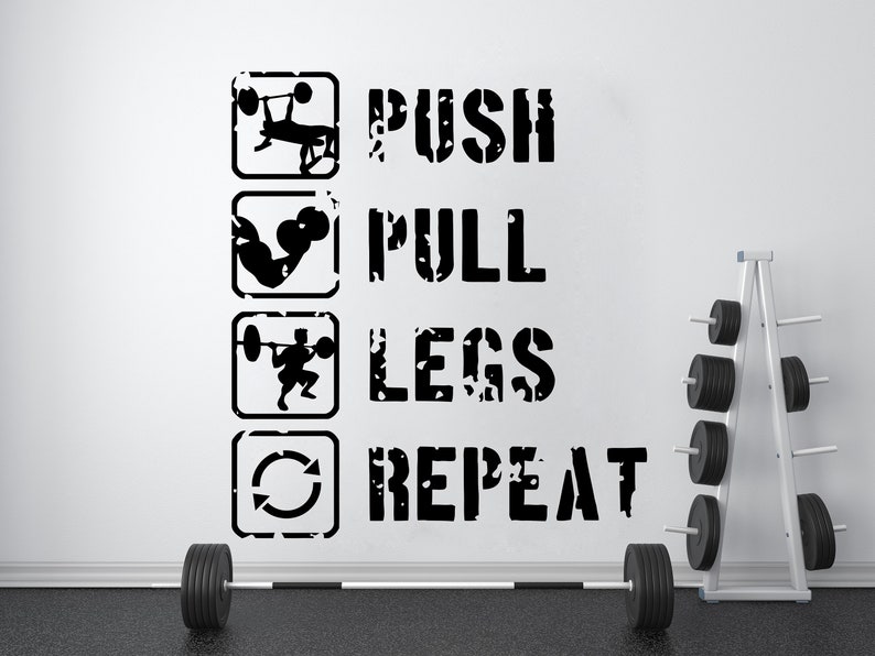 Gym Wall Decal Custom Fitness Decor Workout Art Vinyl Gorilla - Etsy