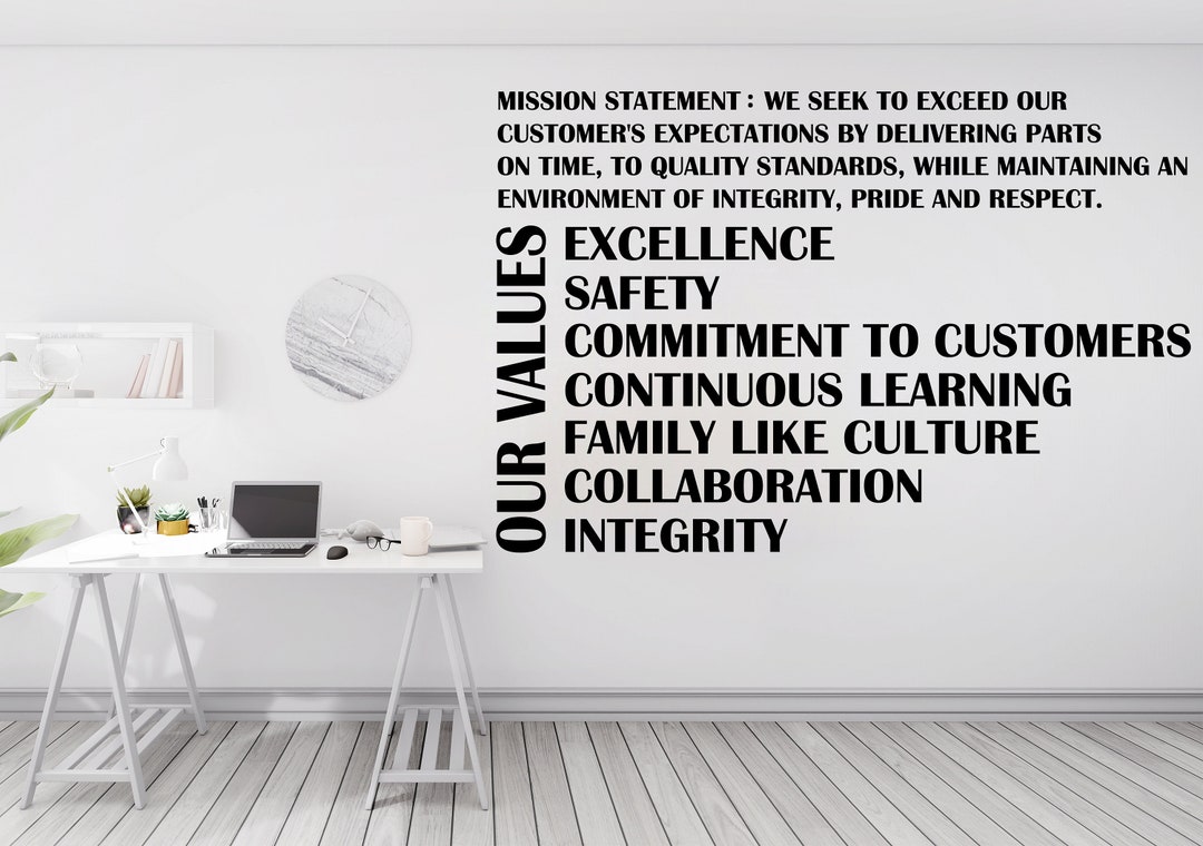 Our Values Core Values Office Wall Art Motivational Inspiring - Etsy Our Values Core Values Office Wall Art Motivational Inspiring - Etsy