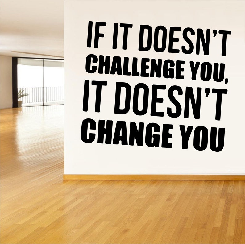 Gym Wall Decal Fitness Quotes Decor Workout Art Vinyl Beast - Etsy