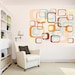 Squares Wall Decal Square Wall Sticker Office Decor - Etsy