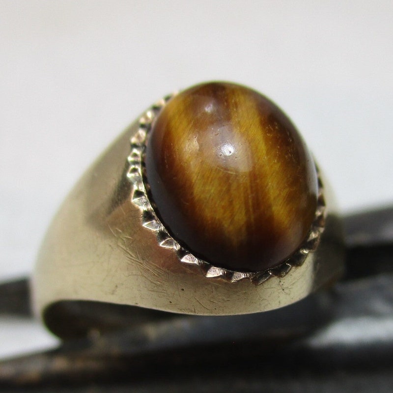 Antique Tiger Eye - Etsy