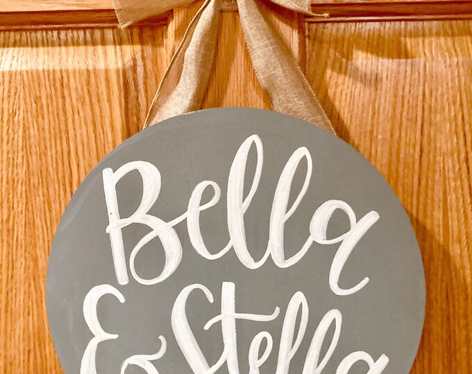 Custom Roommate Names Sign, Dorm Decor, Door Decoration - Etsy