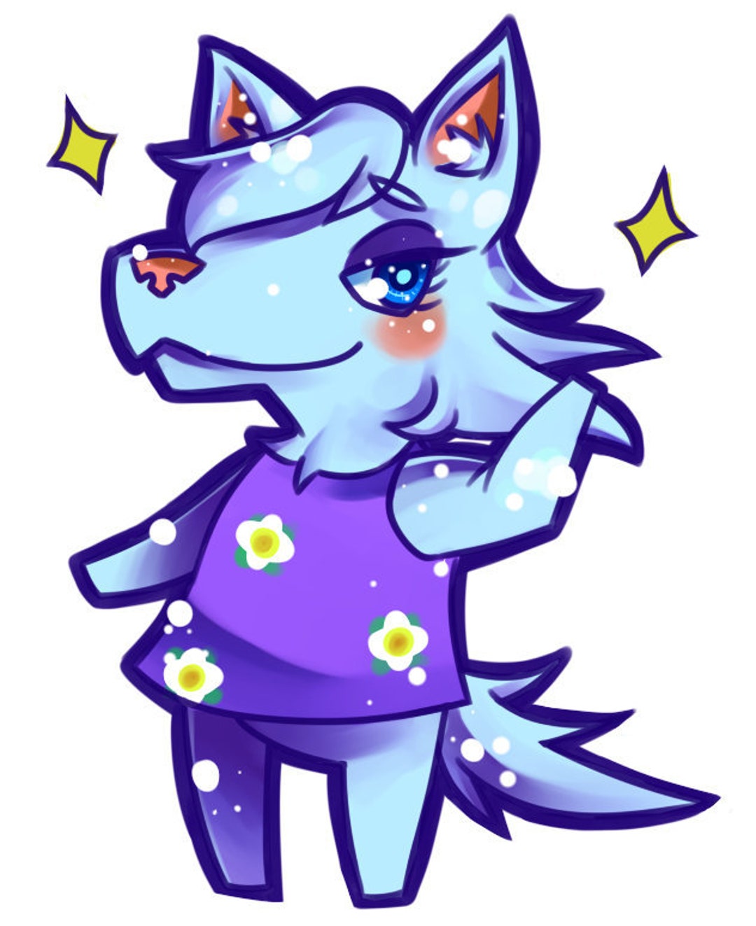 Animal Crossing Whitney #143 Fanart - Working Amiibo - Etsy