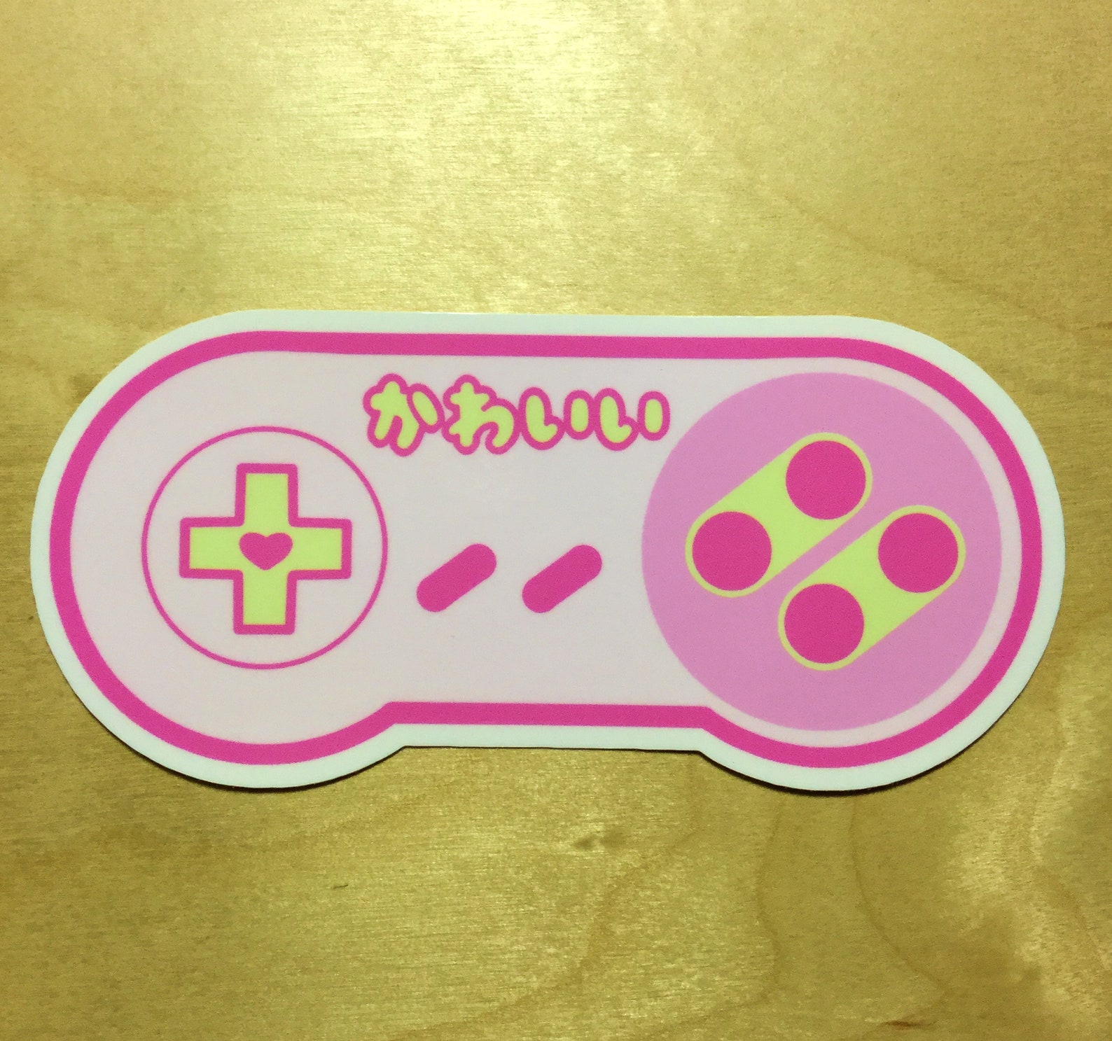 SNES Controller Vinyl Decal - Etsy