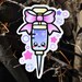 Kawaii Syringe Sticker - Etsy