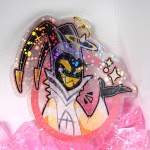 Hazbin Hotel Keychains - Adam / Cherri Bomb / Niffty / Vaggie ...