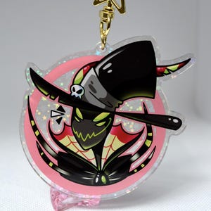 Hazbin Hotel Keychains - Adam / Cherri Bomb / Niffty / Vaggie ...