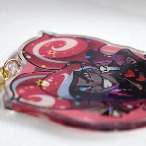 Hazbin Hotel Keychains - Adam / Cherri Bomb / Niffty / Vaggie ...