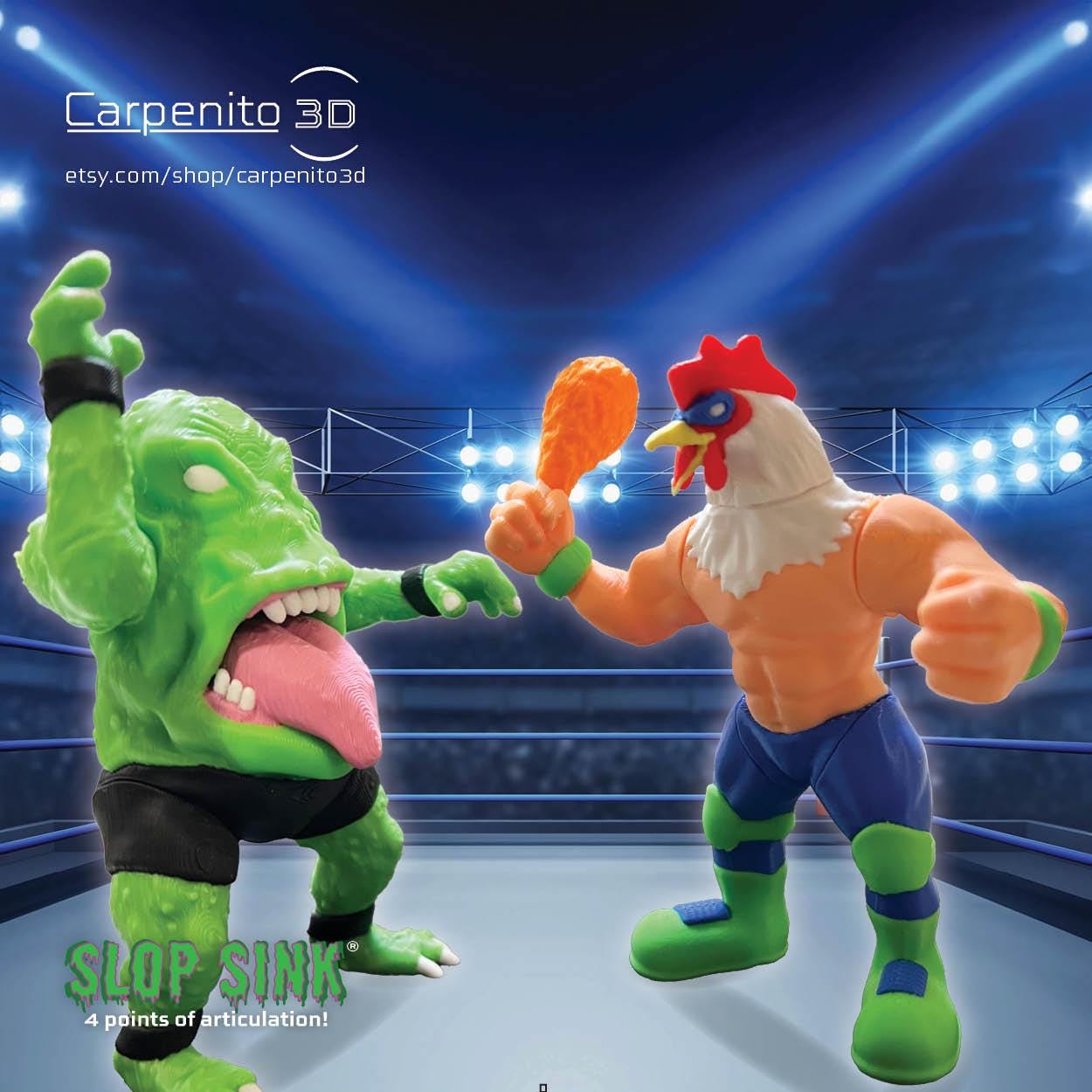 Slop Sink 3D Printed Pla Action Figure - Etsy