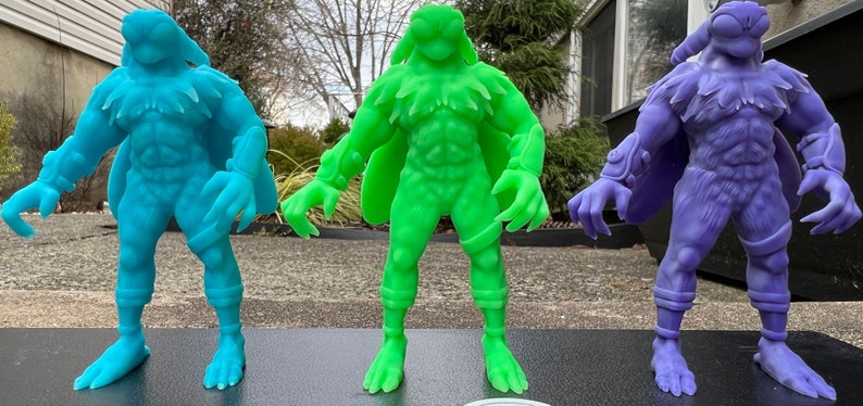 Mothman 4 3D Printed Resin Figurine - Etsy