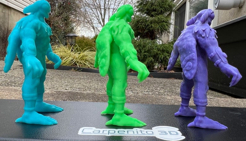 Mothman 4 3D Printed Resin Figurine - Etsy