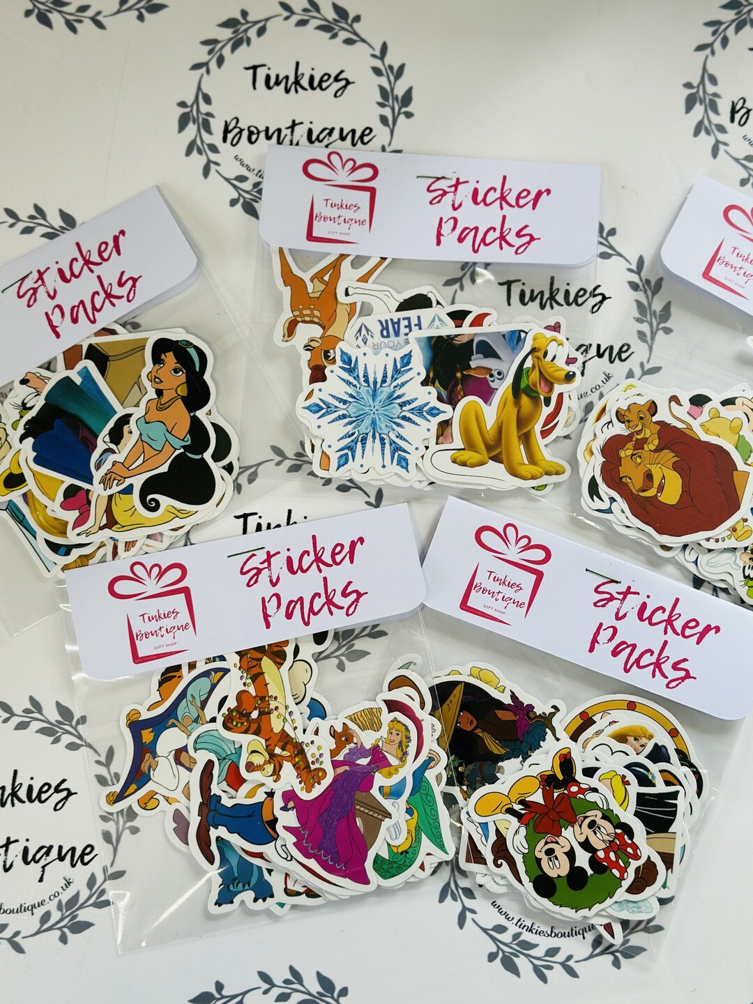 Disney Themed Sticker Packs - Etsy
