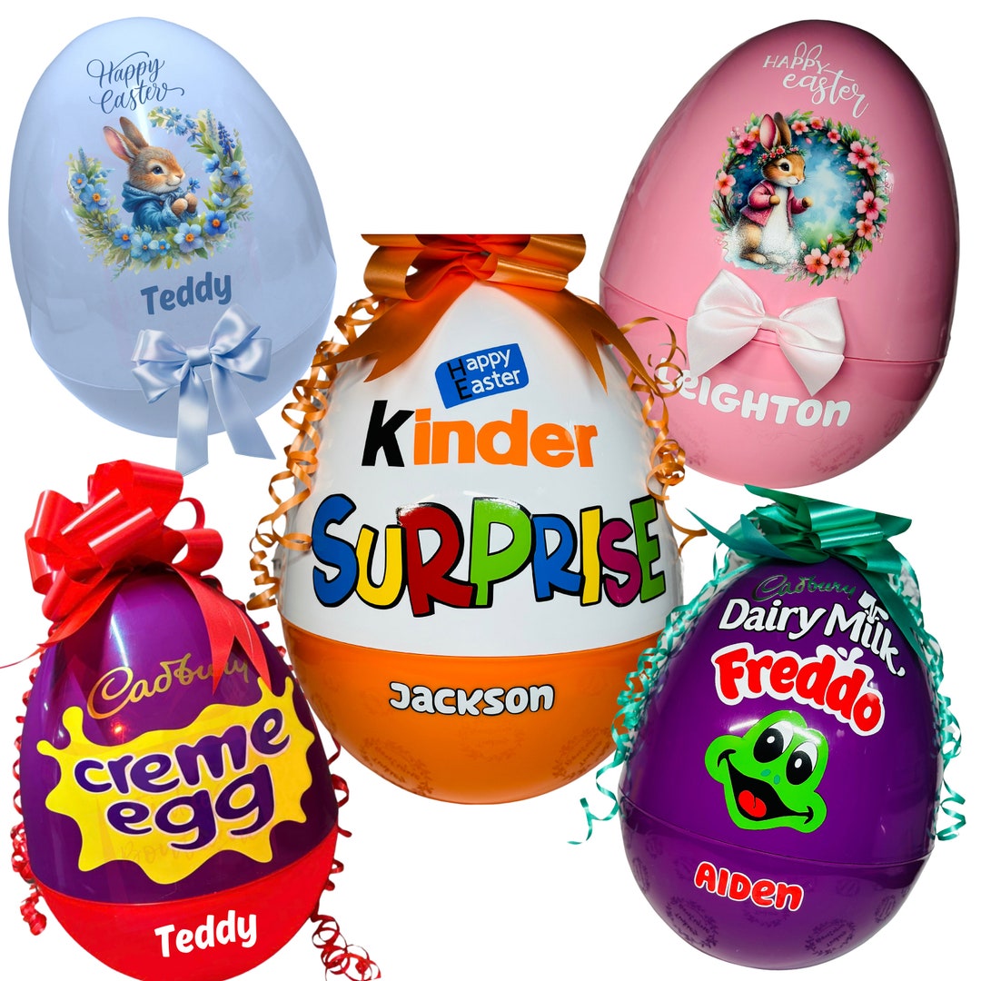 Giant Jumbo Fillable Eggs Fillable Easter Eggs - Etsy