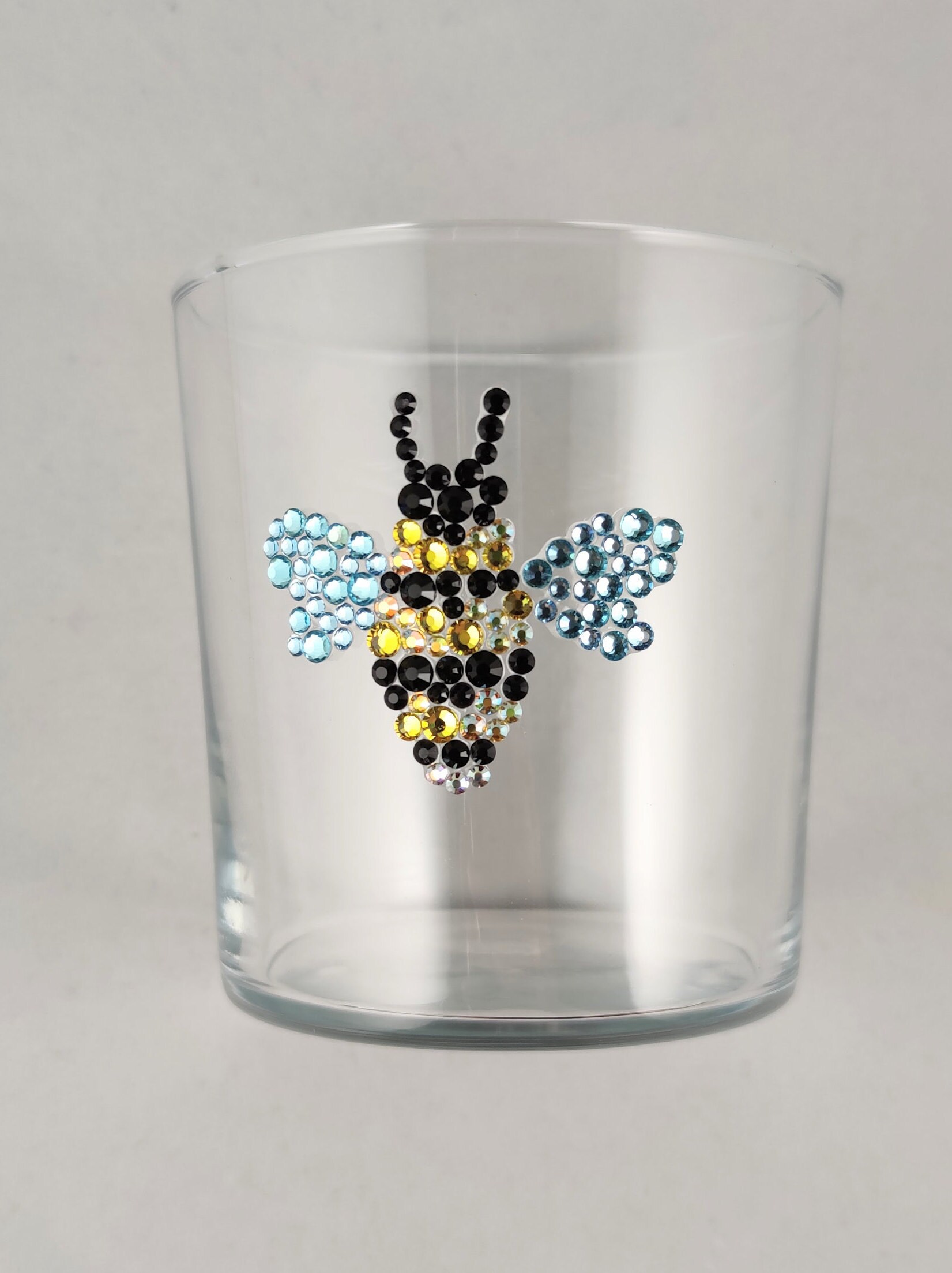 Bumble Bee Cocktail Sparkle Glass | Etsy