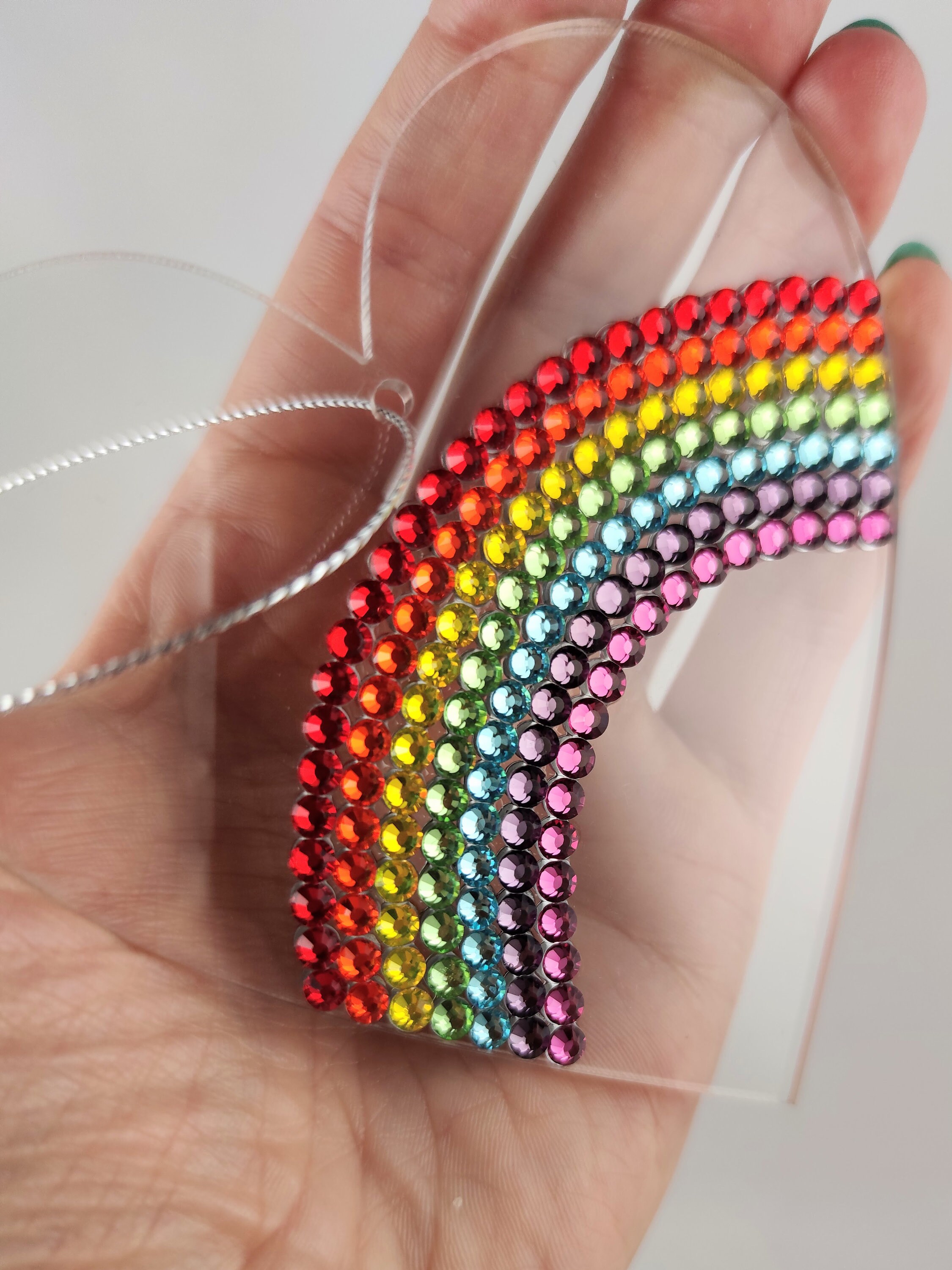 Rainbow Hanging Window Decoration - Etsy