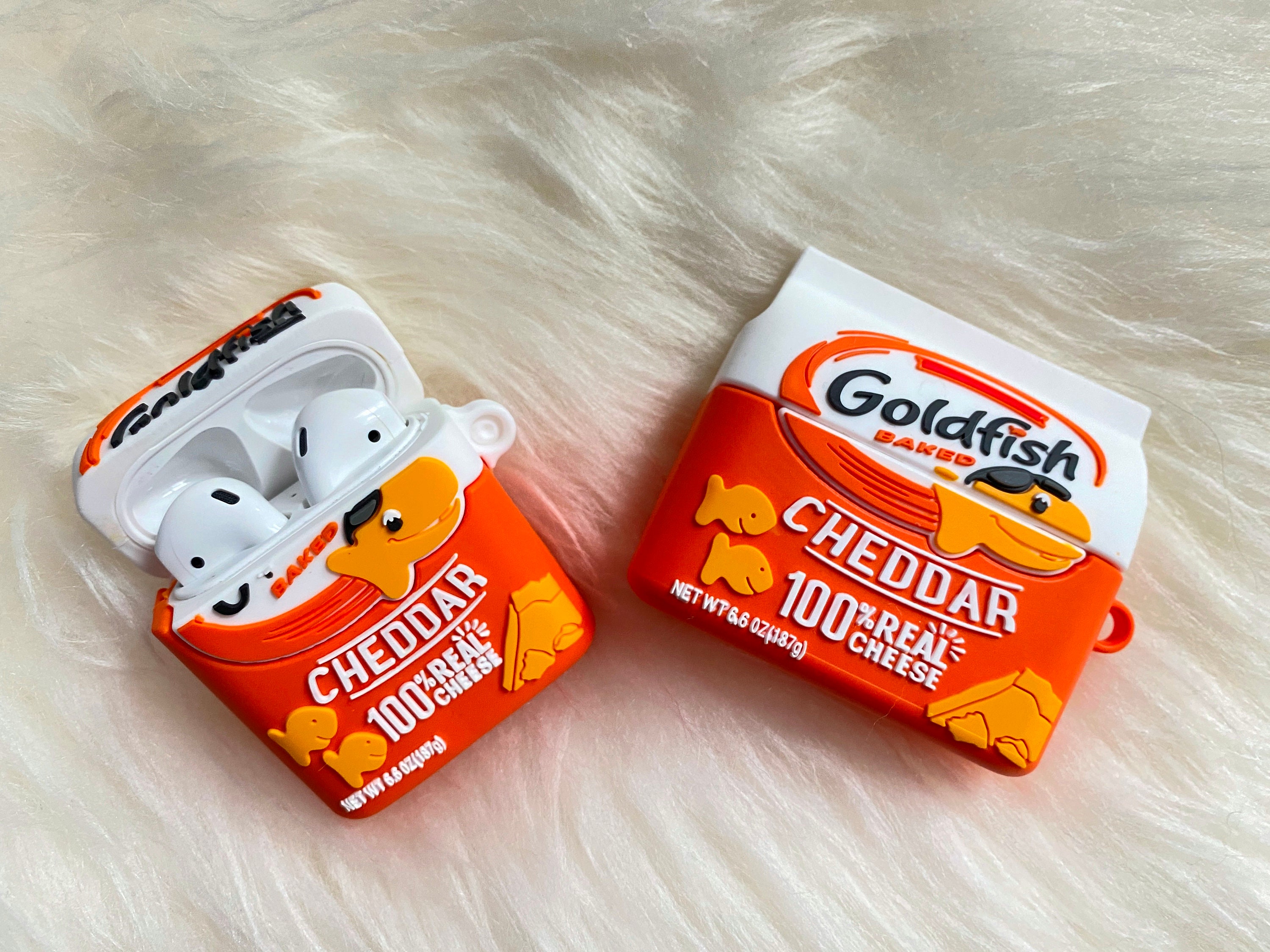 Cute Funny Gold Fish Airpods Pro Case Airpod Case Silicone - Etsy