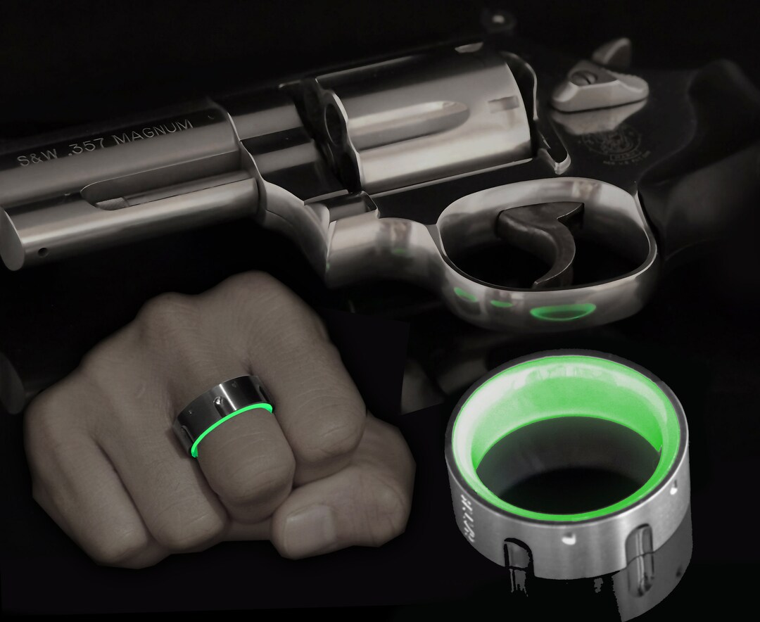 Unique Mens Ring World's First Revolver Inspired Glowing Rings by Rvlvr ...