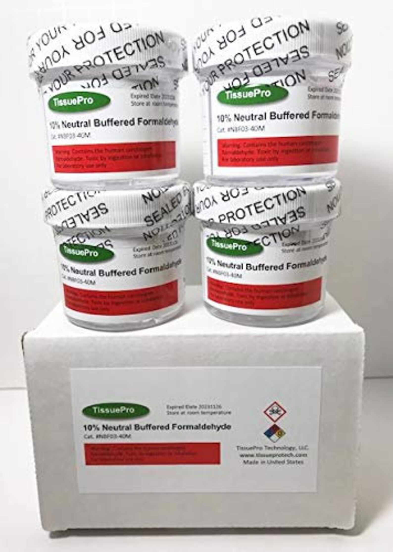 10% Neutral Buffered Formalin 40 Ml (pack of 4) - Etsy