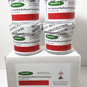 10% Neutral Buffered Formalin 40 Ml (pack of 4) - Etsy