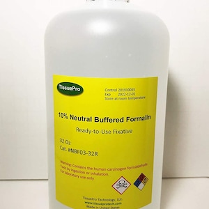 10% Neutral Buffered Formalin 32 Oz - Etsy