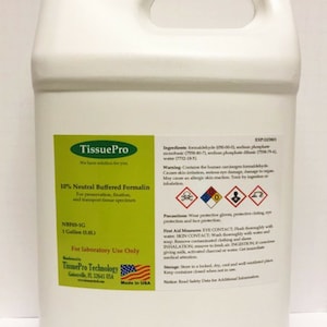 10% Neutral Buffered Formalin 1 Gallon (f-style Jug 3.8 Liters) From ...