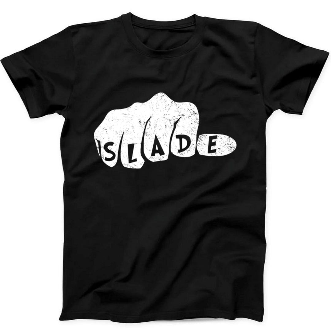 Slade Punk Rock 70s Music Gift Tee Black T Shirt 512 - Etsy