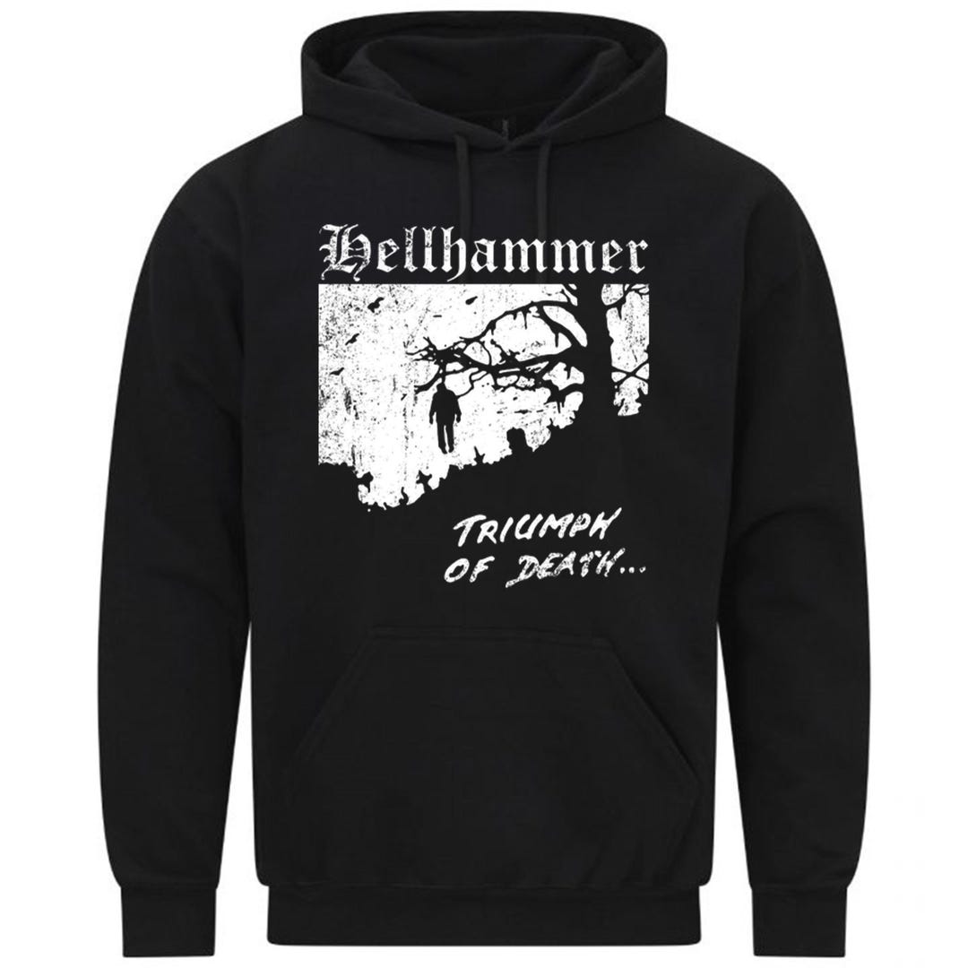 Hellhammer Triumph of Death Demo Metal Music Gift Sweatshirt Hoodie 370 ...
