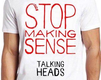 Talking Heads Stop Making Sense Live Concert Poster Music Band Punk 80s ...